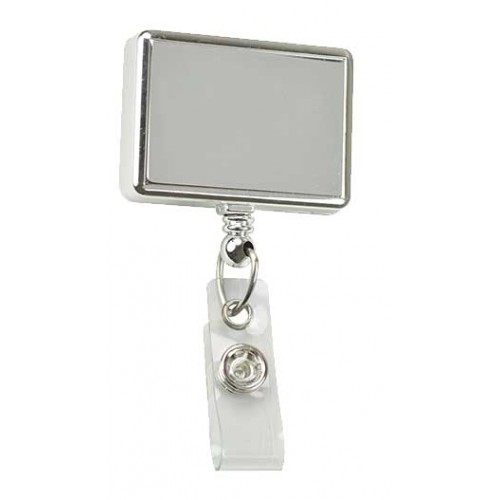 Badge Reel Custom Rectangular 100 Pack